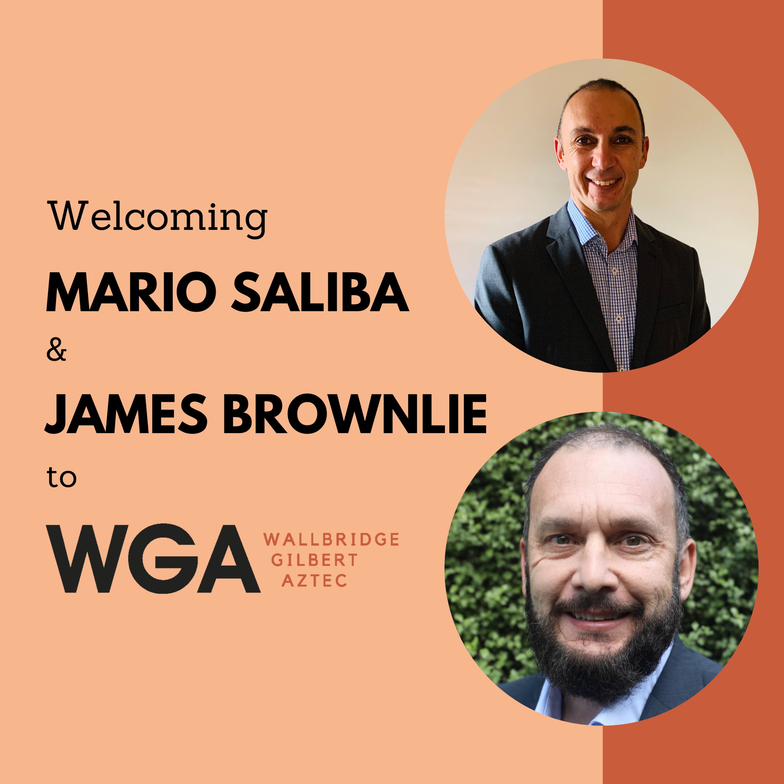 Welcome James Brownlie and Mario Saliba