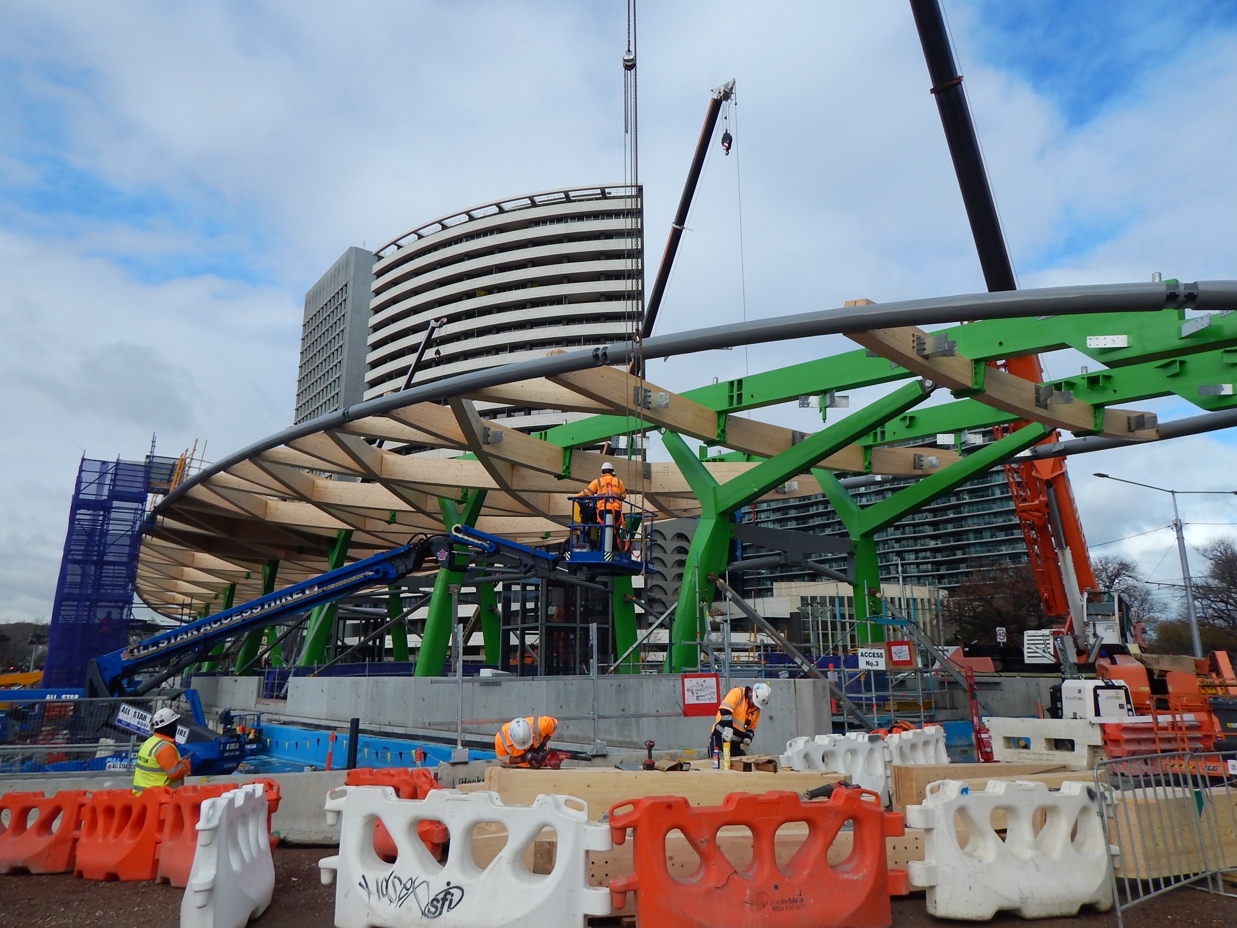 ANZAC Station Temporary Works - WGA AU | Wallbridge Gilbert Aztec