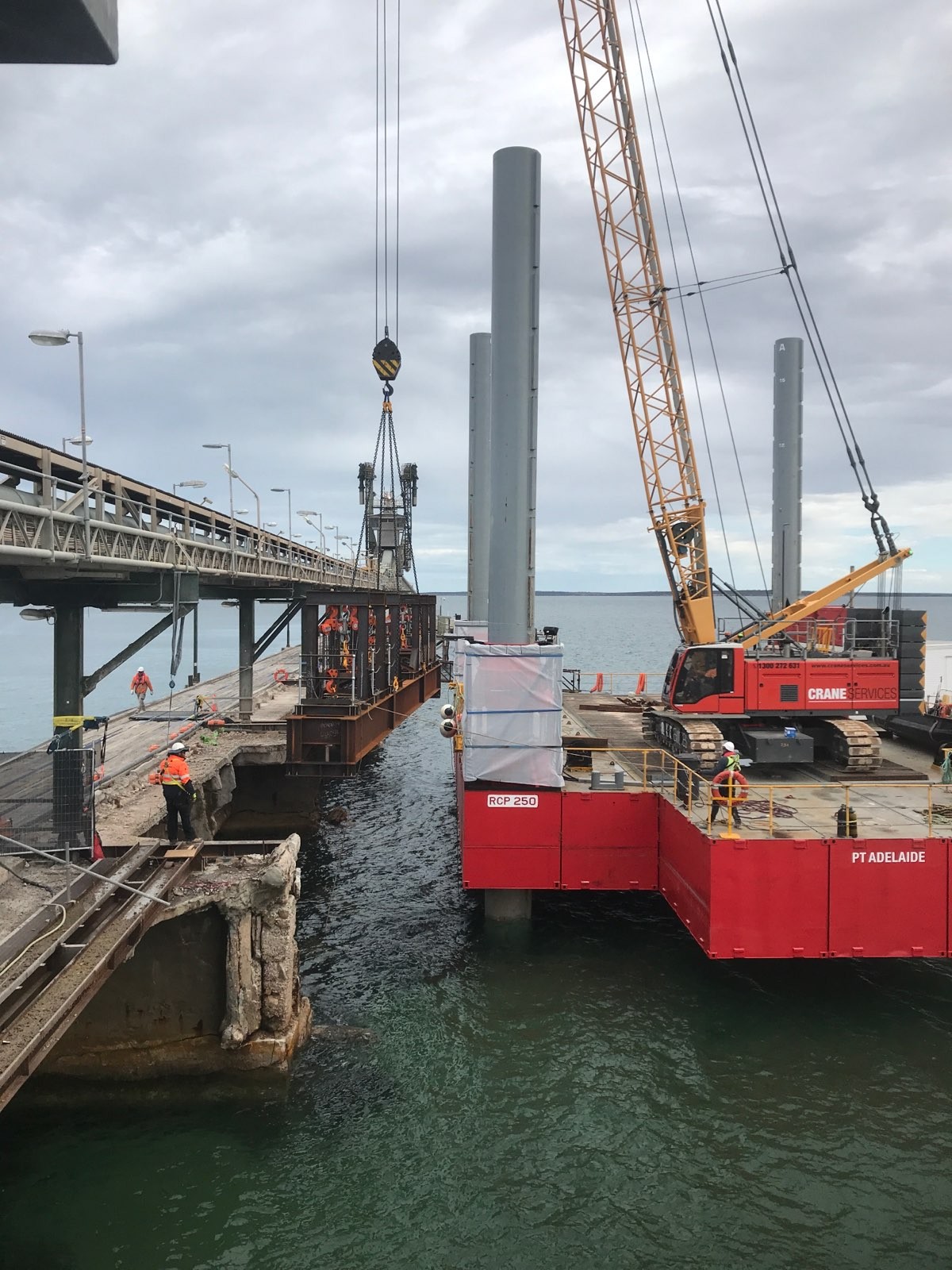 Thevenard Jetty - WGA AU | Wallbridge Gilbert Aztec